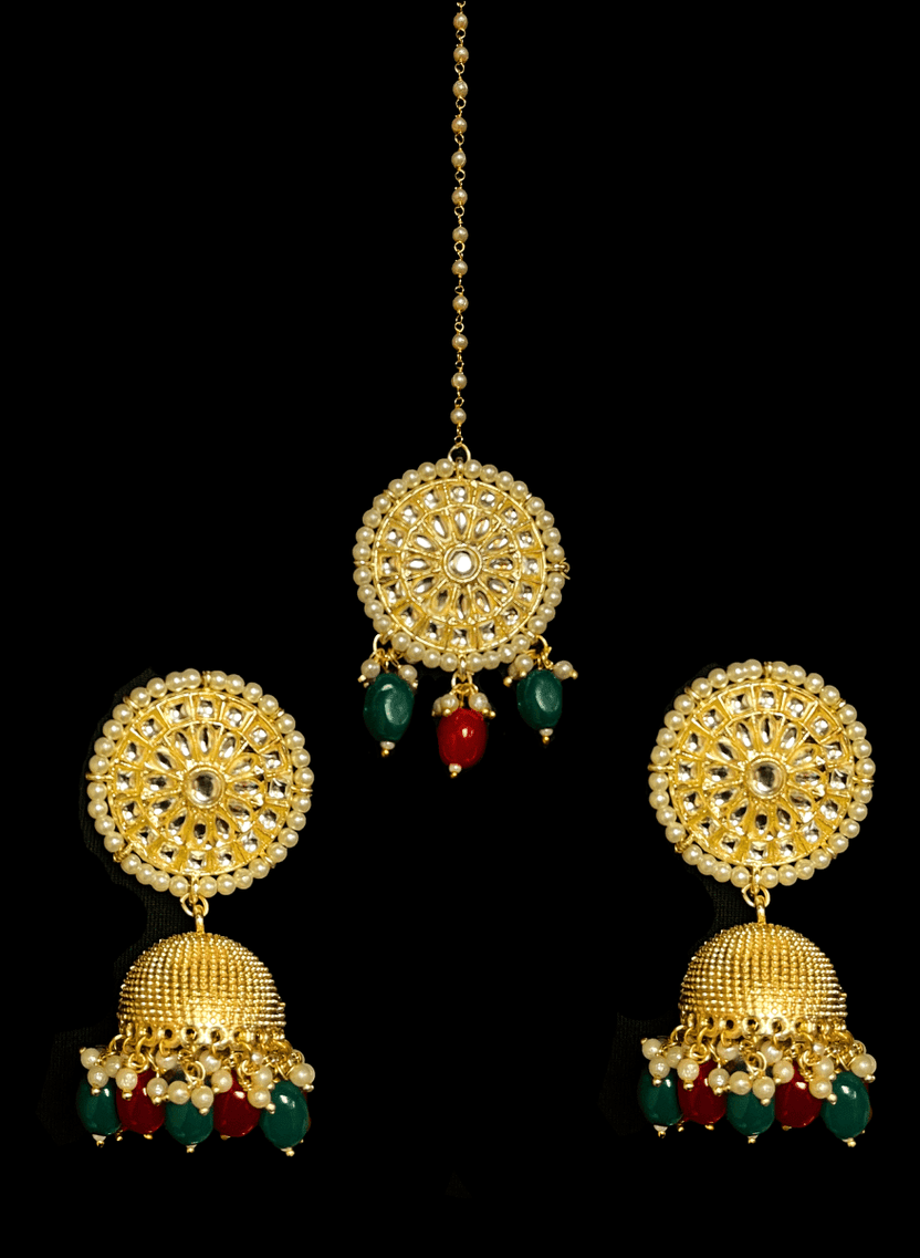 Tikka Set I Pakistani & Indian Style Bridal Jewelry Jewellery – B Anu ...