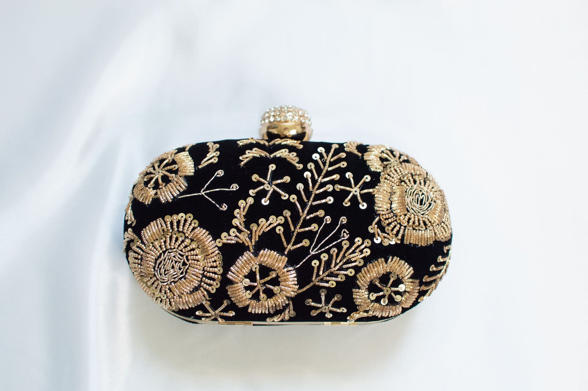 Clutches & Potli Bags - Embroidered Indian Purses for Women – B Anu Designs