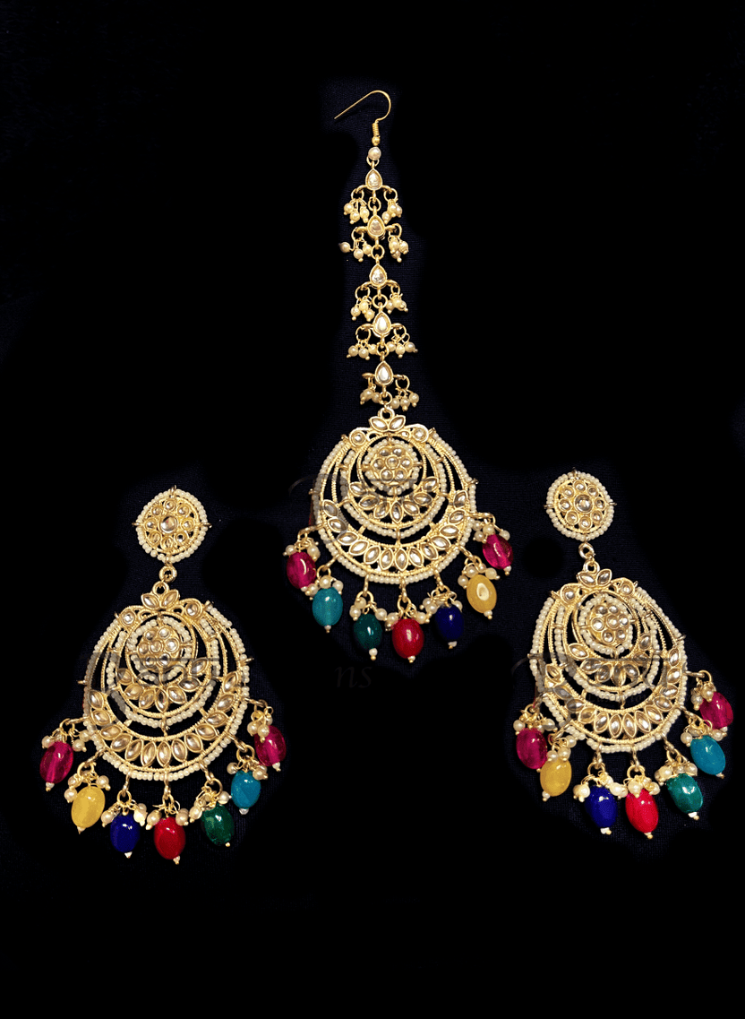 Tikka Set I Pakistani & Indian Style Bridal Jewelry Jewellery – B Anu ...