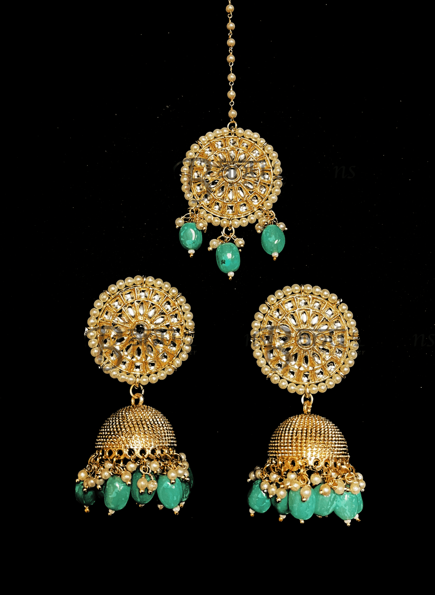 Tikka Set I Pakistani & Indian Style Bridal Jewelry Jewellery – B Anu ...